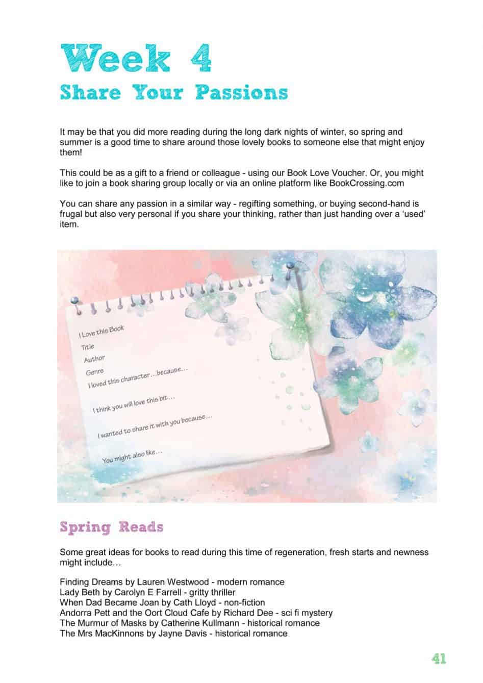 Spring into Action PDF Workbook - less stuff - decluttering for non ...