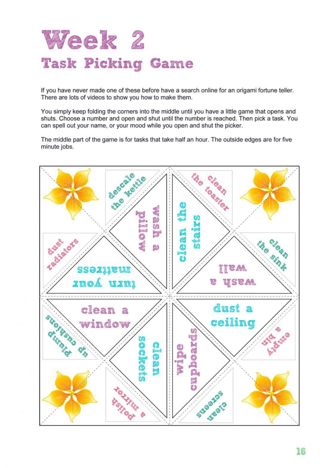 Spring into Action PDF Workbook - less stuff - decluttering for non ...